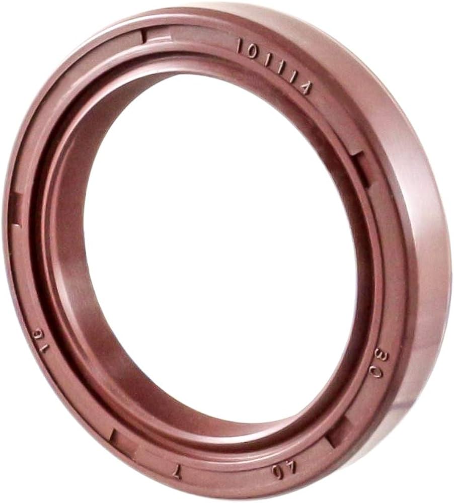 30x62x7mm TC / R23 Double Lip Viton Rubber Metric Rotary Shaft Oil Seal ...